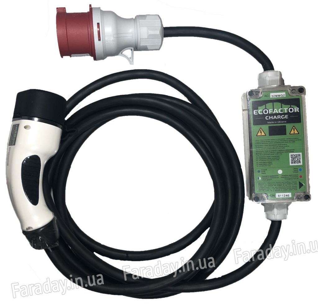 Переносна зарядка Ecofactor AC-32MM (type2) + чохол - Faraday